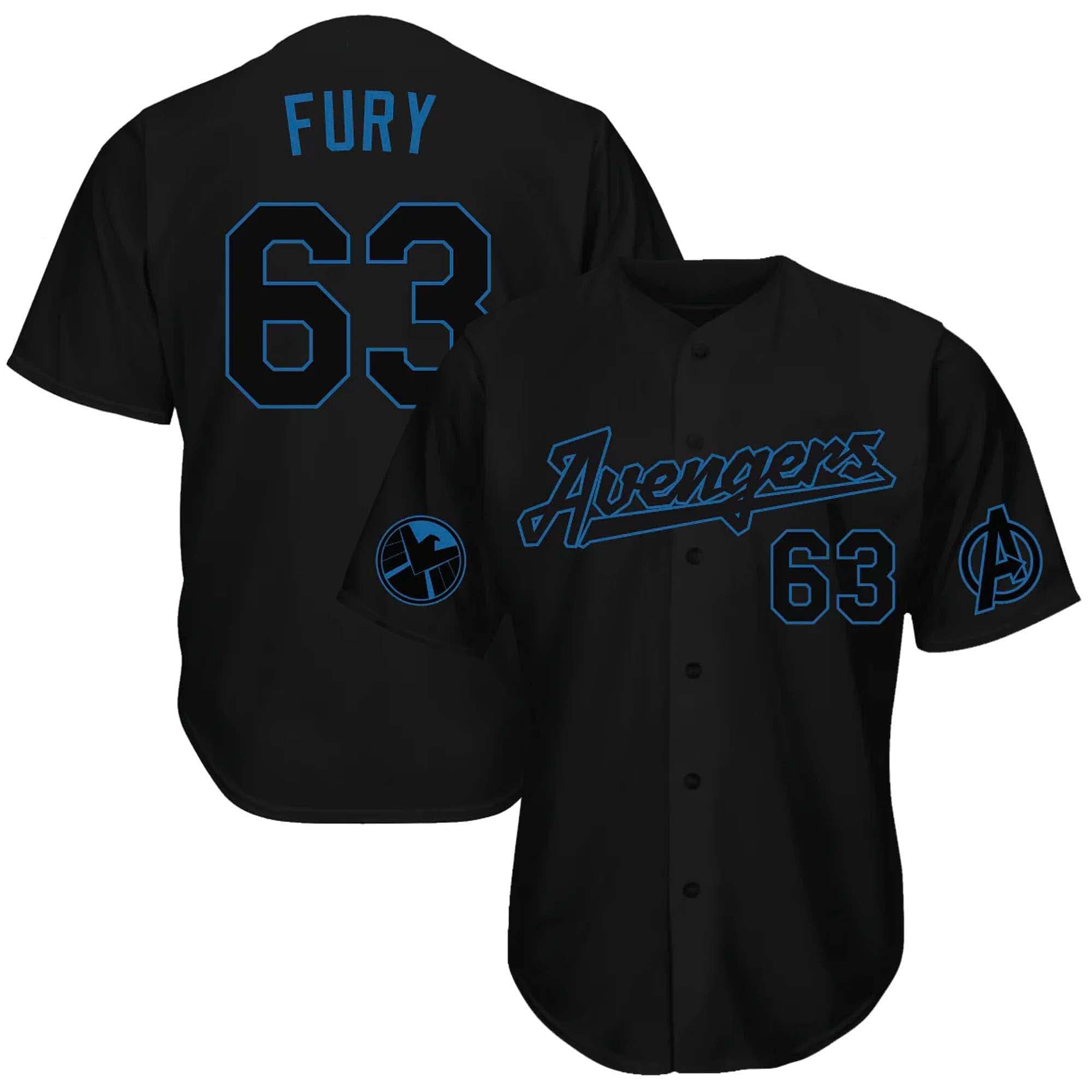 Heroes Fury Baseball Jersey (Sublimated) – Park Friends